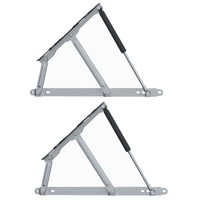 2X Ottoman Bed Lift Up Mechanism and Gas Spring Strut 600N, 800N, 1000N ...