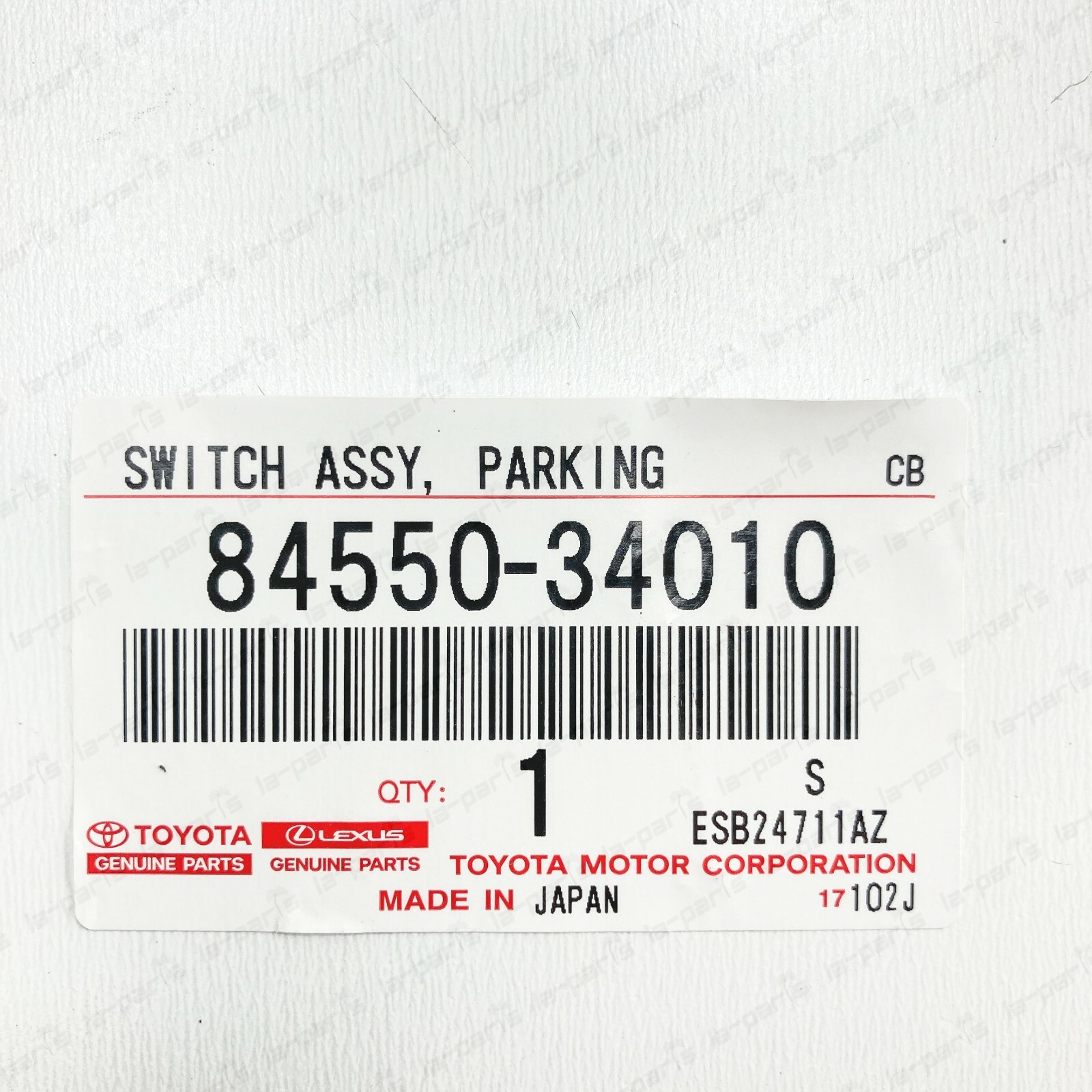 New Genuine For Toyota T100 Tacoma SWITCH ASSY, PARKING BRAKE ...