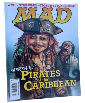 Johnny Depp 2007 Mad magazine 479 pirates of the Caribbean Star Wars | eBay
