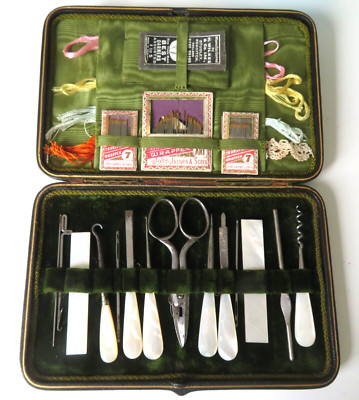 Sewing (Pre-1930) - Antique Sewing Kit