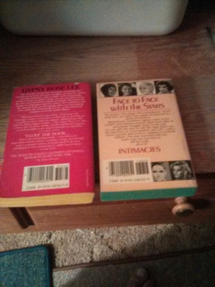 LOT OF 2: GYPSY & ME by ERIK PREMINGER & INTIMACIES STARS SHARE by ALAN ...