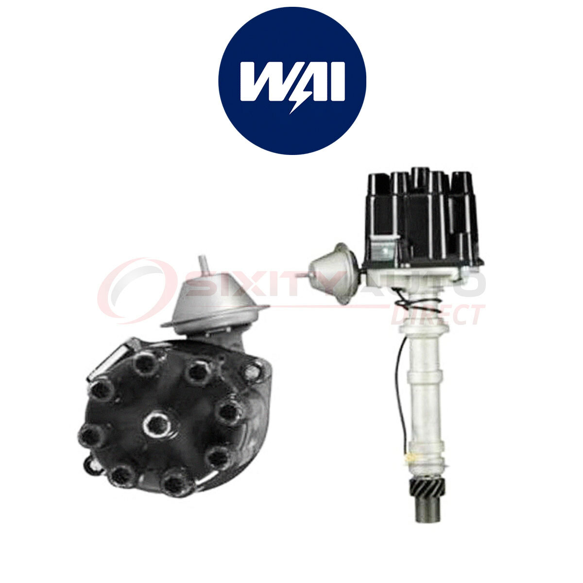 WAI World Power Distributor for 1969-1974 Chevrolet P20 Van 5.0L 5.7L 7 ...