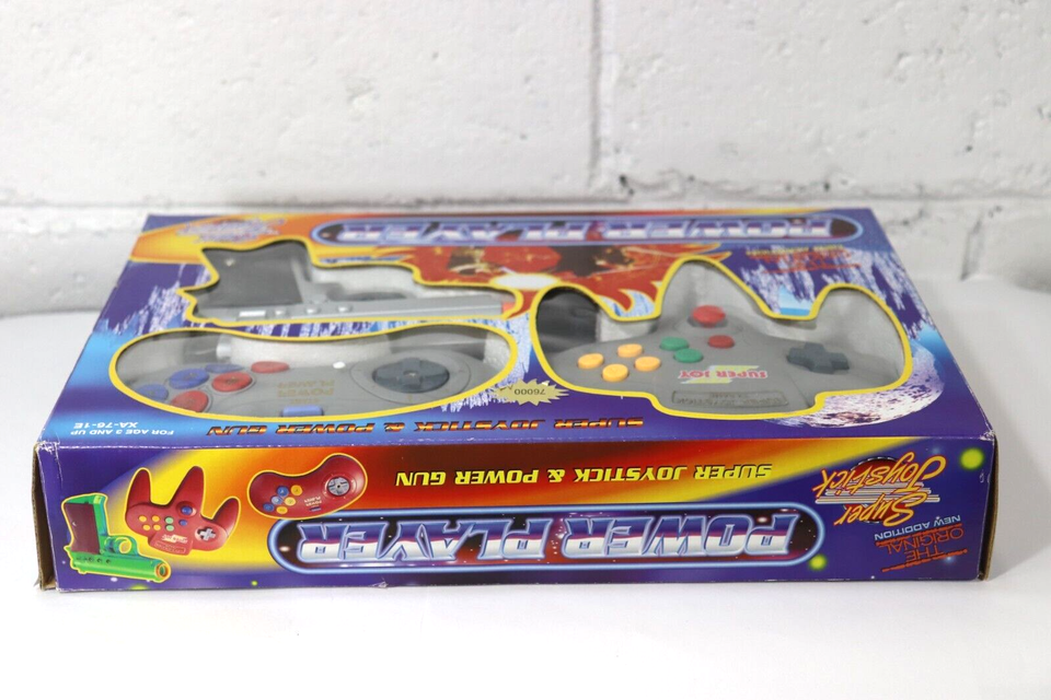 Power Player '90s Super Joystick TV Game Controllers N64 Nintendo NES ...