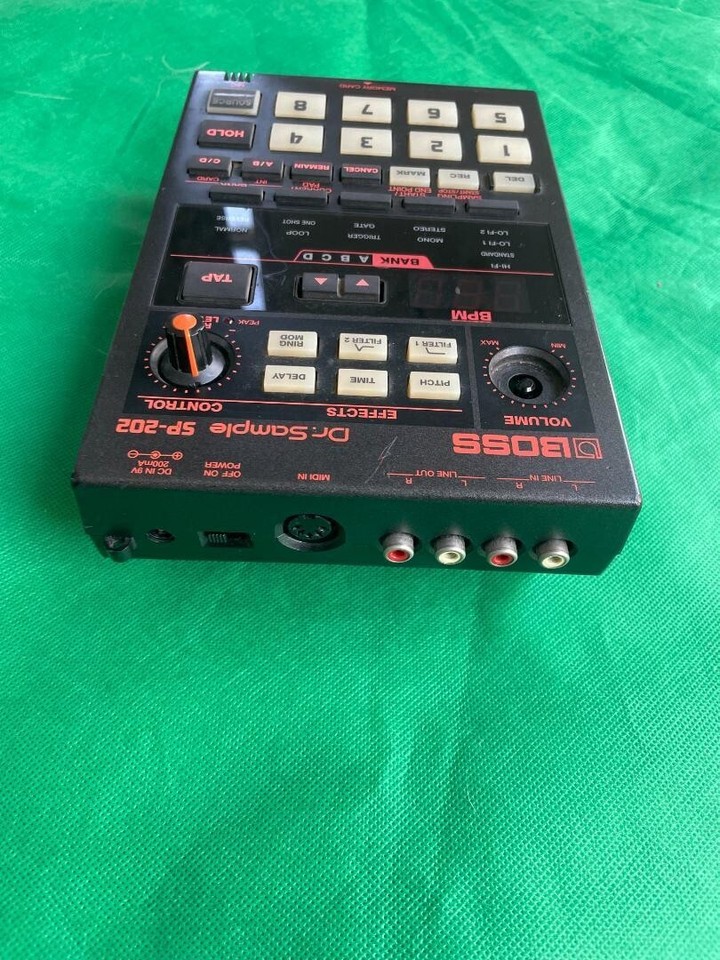 Very Good Boss DR Sample SP 202 Looper Drum Machine Black Checked From ...