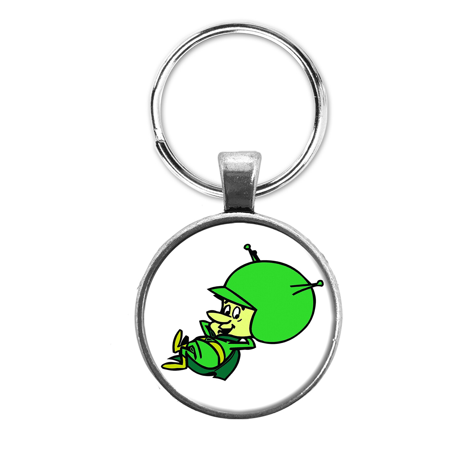 The Great Gazoo Key Ring Necklace Cufflinks Tie Clip Ring Earrings ...