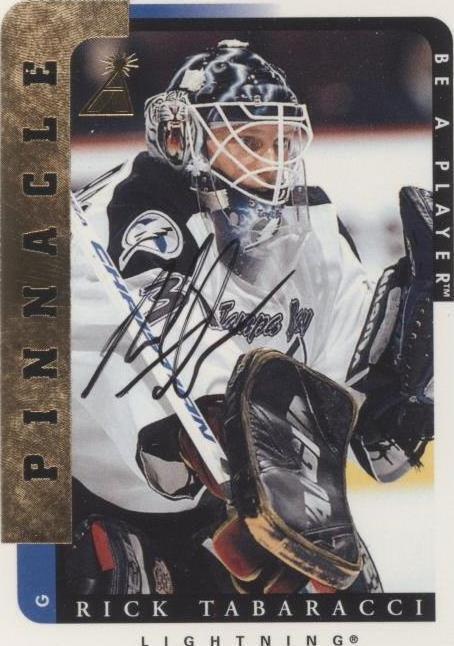 1996-97 Pinnacle Be A Player - Rick Tabaracci #164 Autographs (AU) for ...