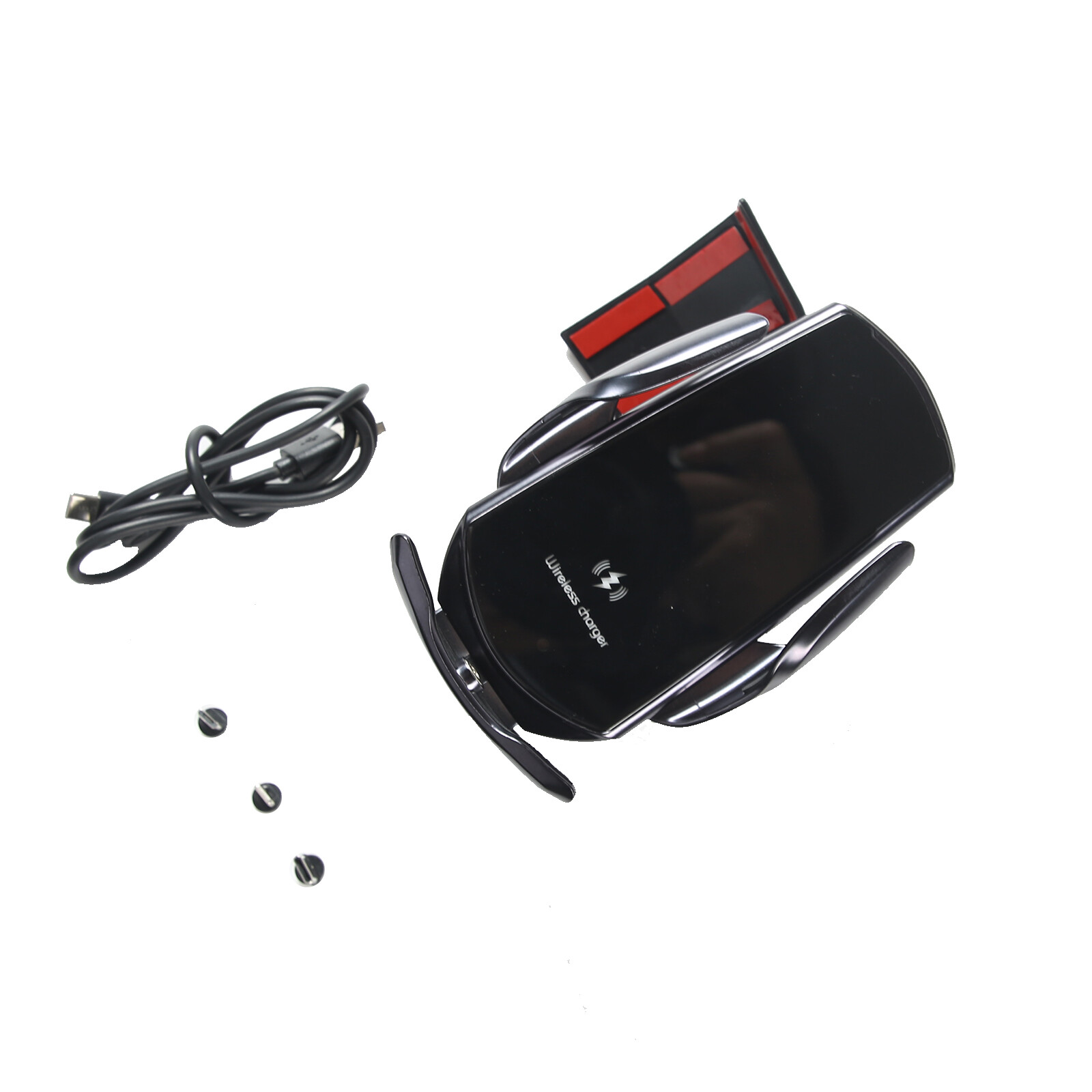 Black Screen Wireless Charger Cell Phone Holder For Corvette C8 2020 ...