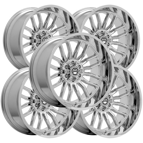 (Set of 5) Artem Offroad A204 Div 20x10 6x135/6x5.5" -19mm Chrome ...