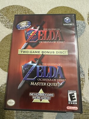 The Legend of Zelda Ocarina of Time Master Quest Nintendo GameCube MD ...