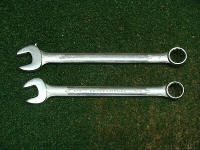 Lot of 2 Vintage PROTO Professional COMBINATION WRENCHES Made in USA | eBay