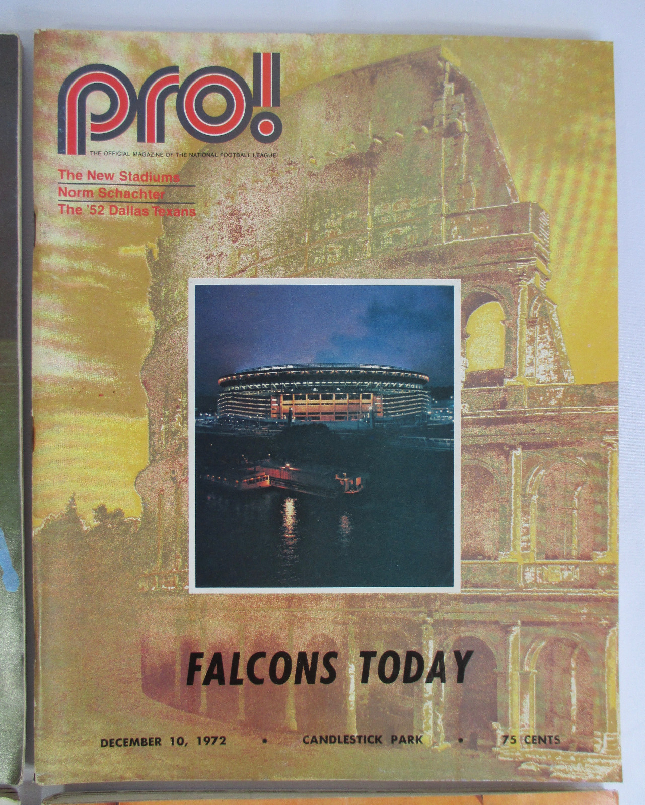 Lot of 4 1972 & 1973 49ers Pro! NFL Football Programs BRONKO NAGURSKI ...