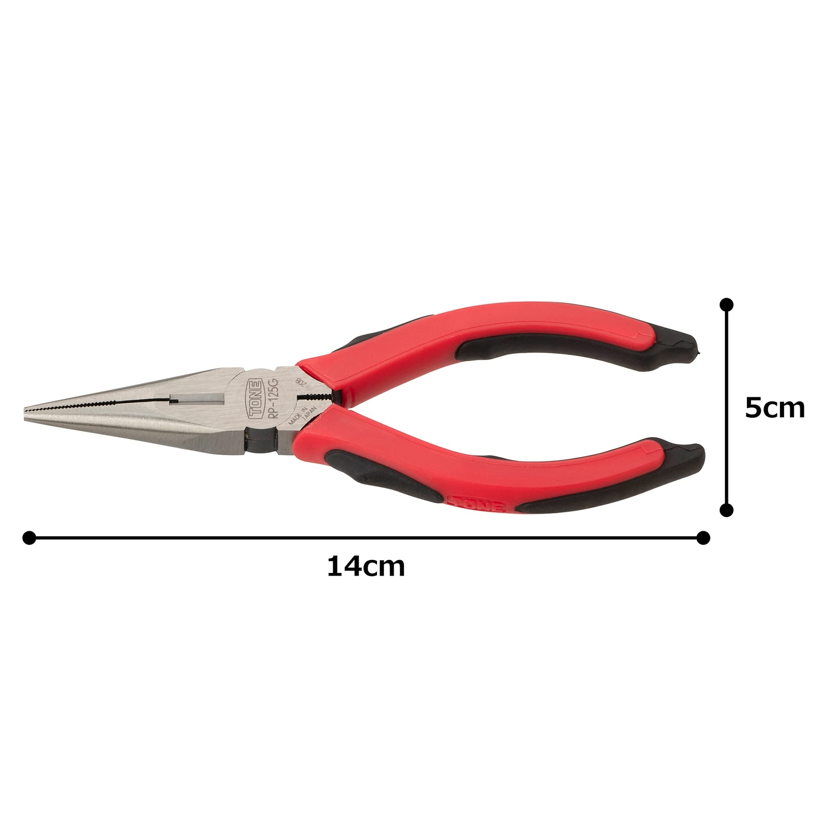 TONE Radio pliers (master grip type) RP-125G Red total length 140mm | eBay