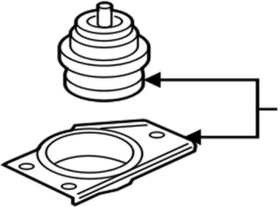218101G000 Kia Bracket assyengine mtg 218101G000, New Genuine OEM Part ...