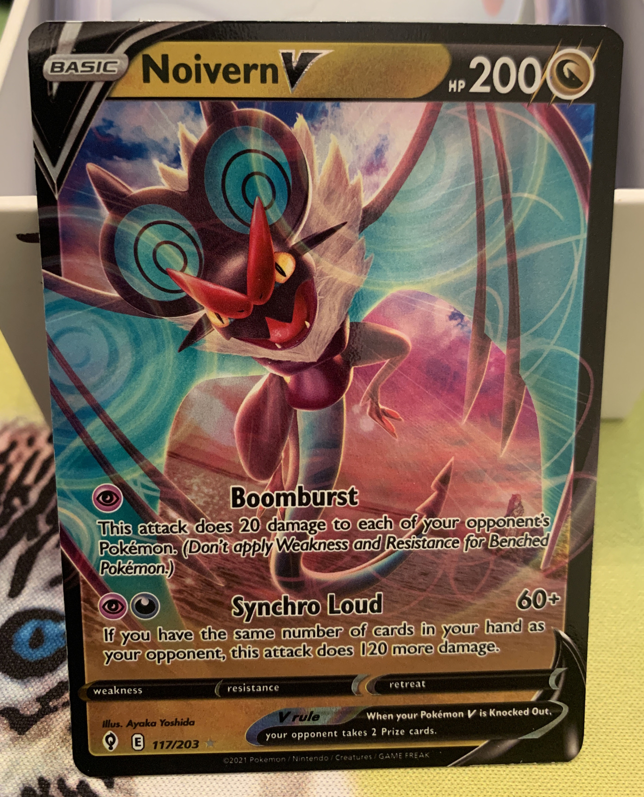 Noivern V 117/203 Evolving Skies Ultra Rare Pokemon Card | eBay