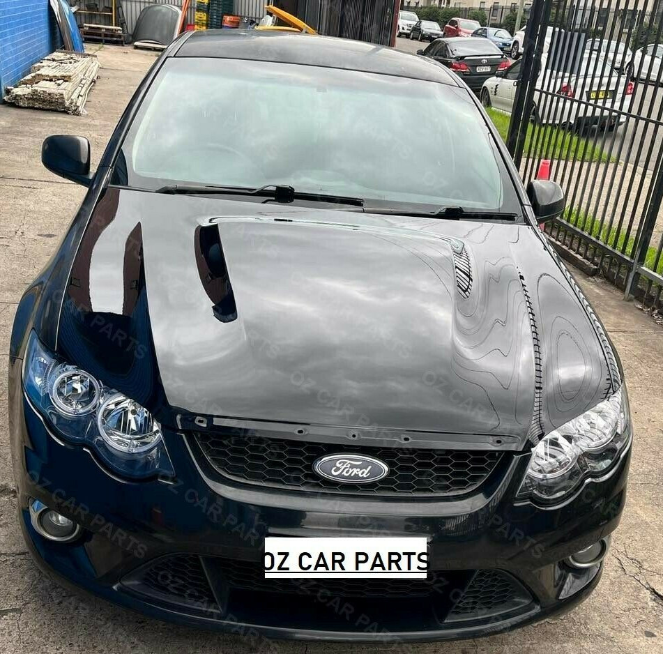 BLACK COLOUR FG F6 BONNET XT XR8 XR6 FPV GT GTP BOSS BONNET STEEL WITH ...