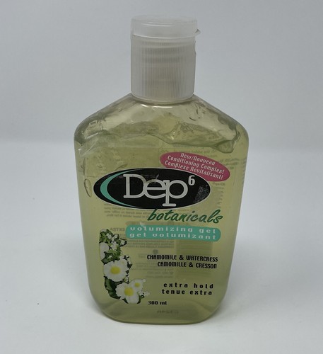Dep Botanical Nourishing Hair Gel Ultimate Hold 8 Chamomile ...