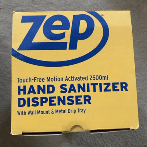 Zep Dispenser Extra Large Capacity With Wall Mount & Dip Tray Model ...