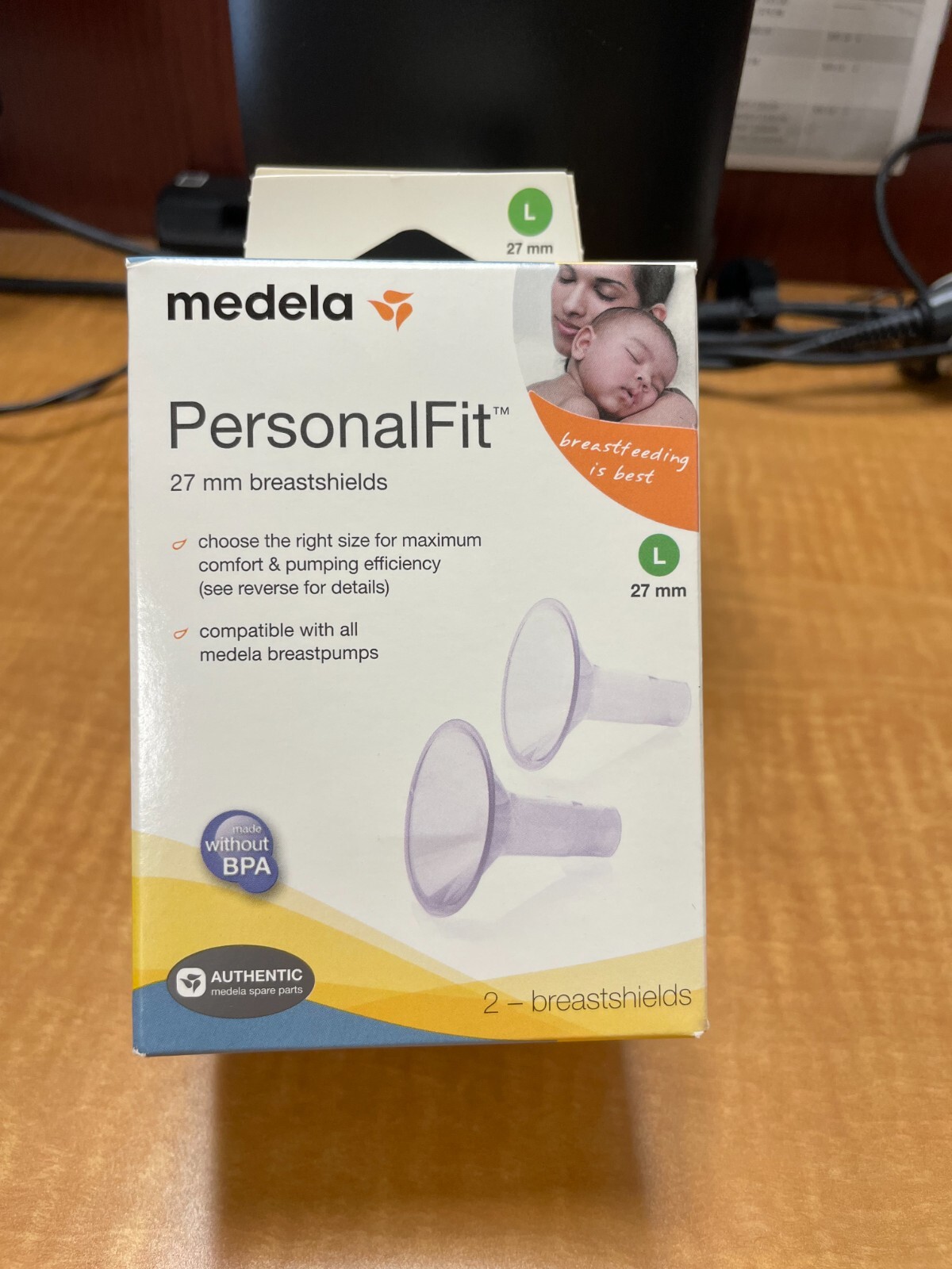 Medela PersonalFit Breast Shields, Large 27mm - Pack of 2 Breast Pump ...