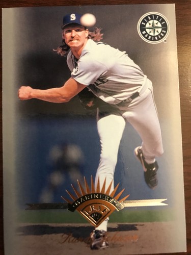 1997 Leaf Seattle Mariners Baseball Card #132 Randy Johnson | eBay