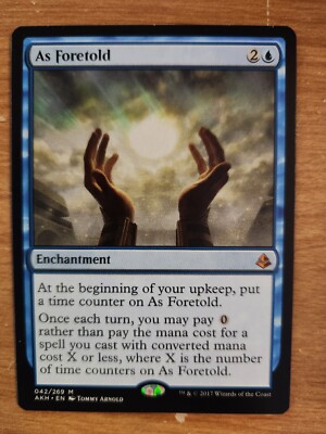 As Foretold NM Amonkhet MTG FREE SHIPPING | eBay