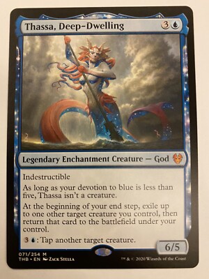 MTG Thassa, Deep-Dwelling (71/372) Theros Beyond Death NM English | eBay