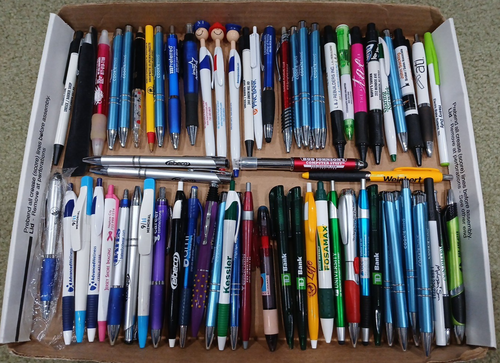 Vintage Advertising Ballpoint Ink Pen Collectable Various Companies Lot ...