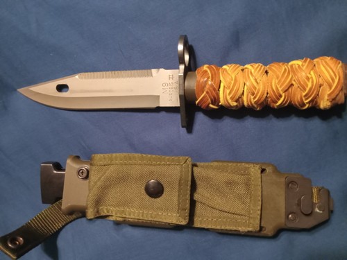 BUCK 188 PHROBIS III M-9 FIXED BLADE with BIANCHI SCABBARD, 1987 NOS | eBay