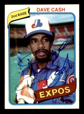 1980 Topps Baseball #14 Dave Cash Signed Autograph (No COA) | eBay