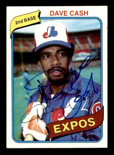 1980 Topps Baseball #14 Dave Cash Signed Autograph (No COA) | eBay