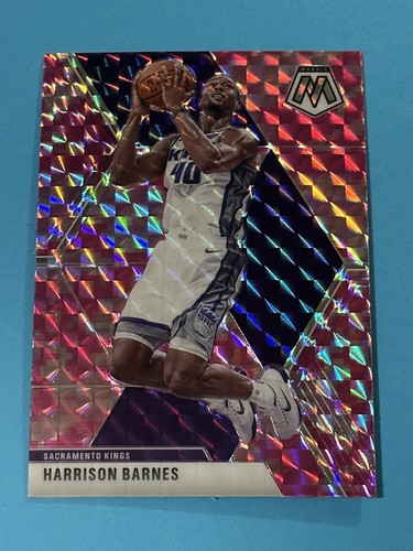 2019-20 Panini Mosaic Harrison Barnes Pink Camo Prizm #188 Sacramento ...