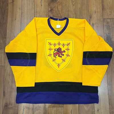 Vintage Nova Scotia Crest Canada Crossbar Hockey Jersey Mens XL #19 90s ...