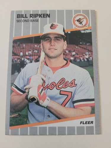 Billy Ripken 1989 Fleer Error Corrected Card Baltimore Orioles | eBay