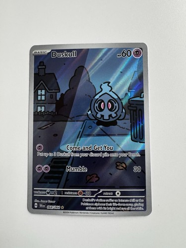 Duskull 068/064 (Illustration Rare) Shrouded Fable Near Mint Pokemon ...