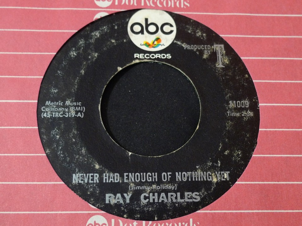 RAY CHARLES-YESTERDAY-ABC | eBay UK