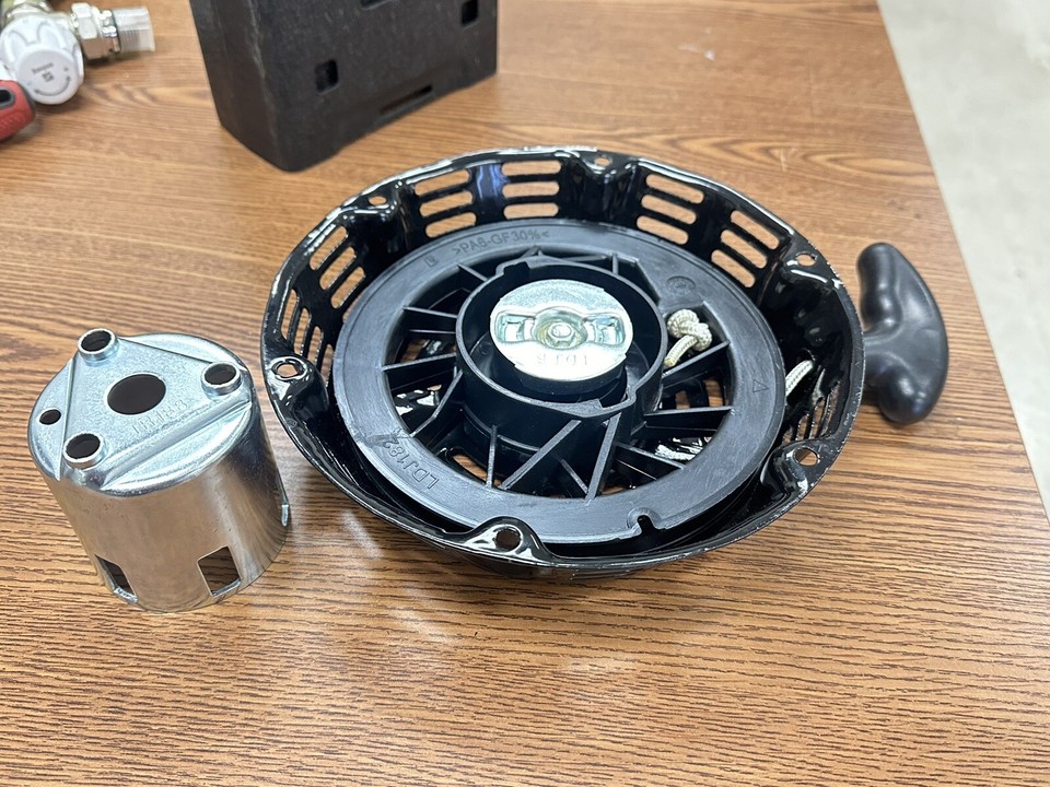 420cc Engine G420F Pull Start Recoil Starter Cover Assembly & Pull Cord ...