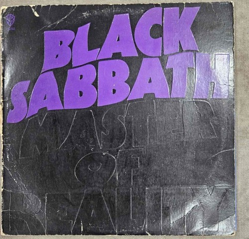 1971 Made In USA Black Sabbath MASTER OF REALITY Vinyl BS2562 | eBay