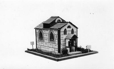 Epsom old Rosebery School Model Chapel ? RP old pc (see back) | eBay