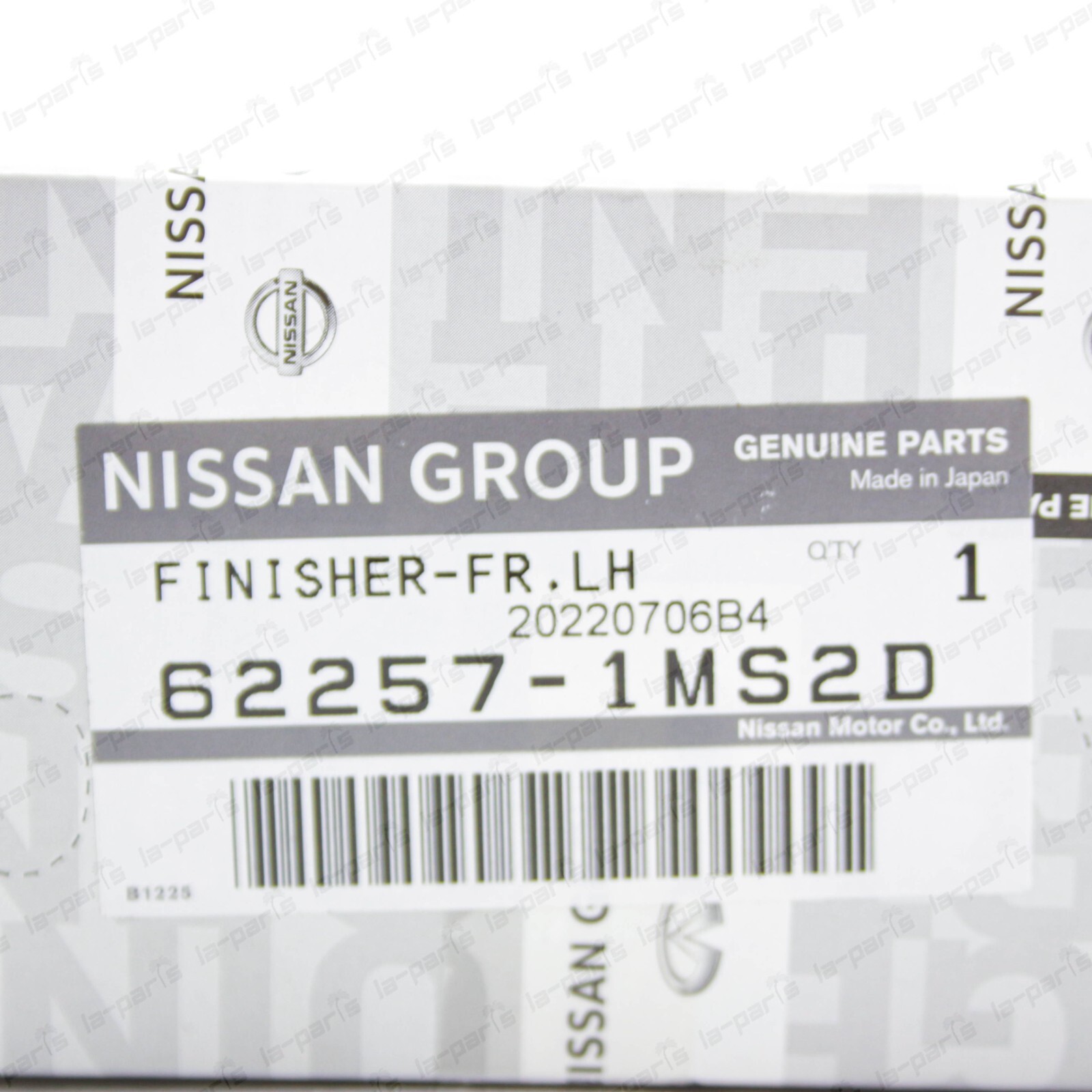 New Genuine Infiniti G37 Front Left Fog Light Chrome Bezel Ring 62257 ...