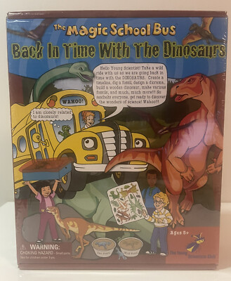THE MAGIC SCHOOL BUS - Back In Time With Dinosaurs - Activities Kit ...