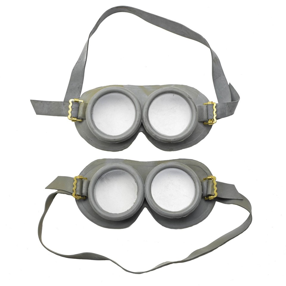 Vintage NATO round goggles eye protection glass army goggles | eBay