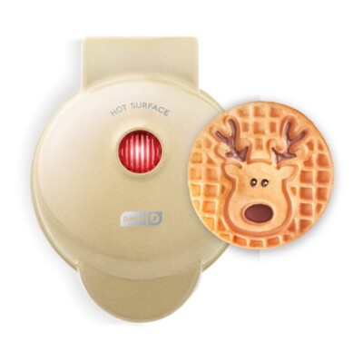 Dash Christmas Mini Waffle Maker | eBay