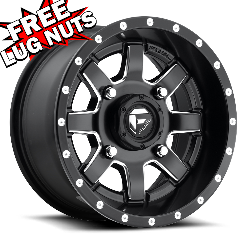 20 inch 20x7 FUEL UTV D538 MAVERICK BLACK wheel rim 4x5.39 4x137 +13 | eBay