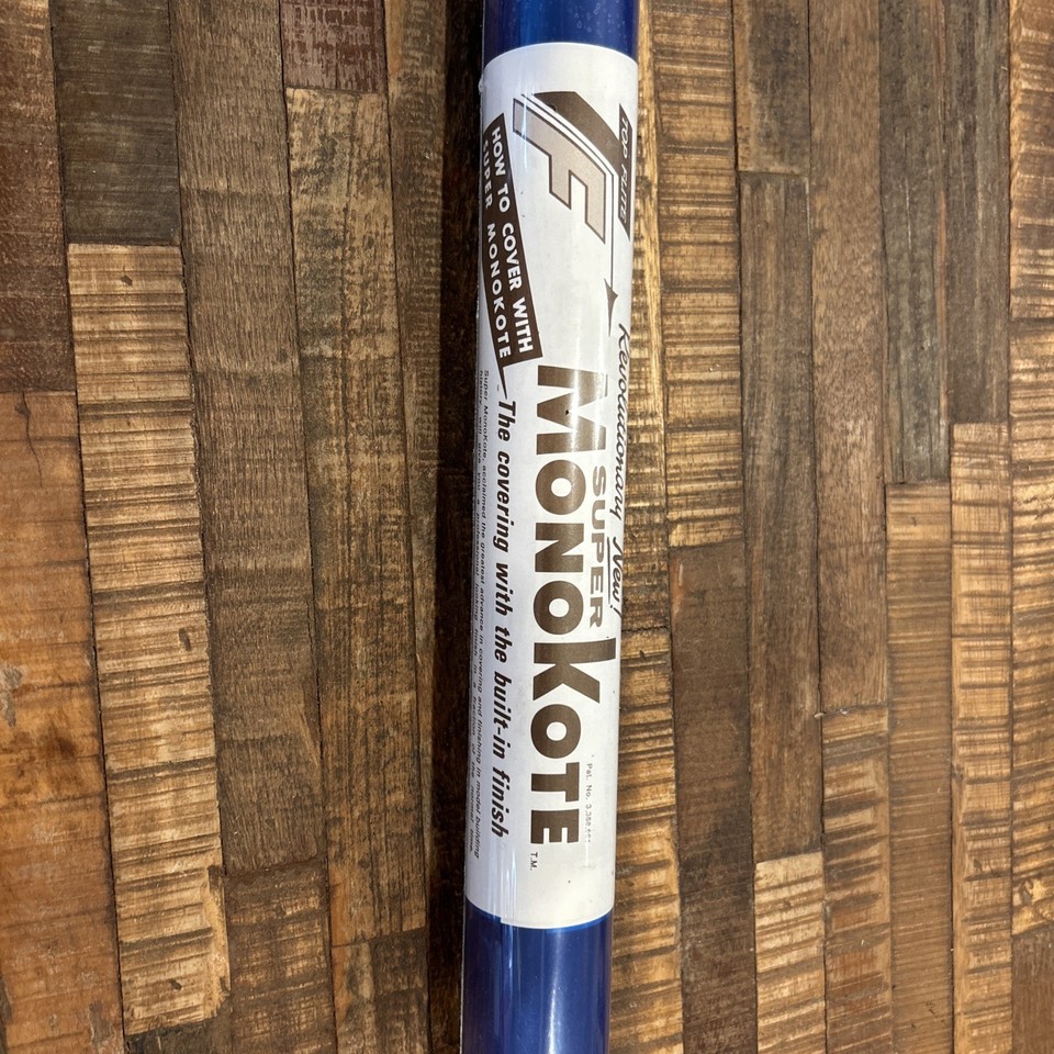 Vintage Transparent Blue Top Flite Super Monokote Film R/C Model 6 ...