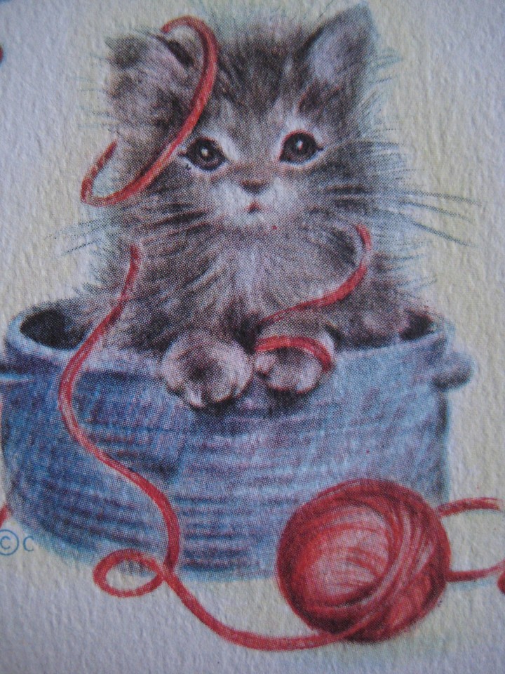 UNUSED 1950s vintage greeting card Rust Craft Hasti-Note CHRISTMAS ...