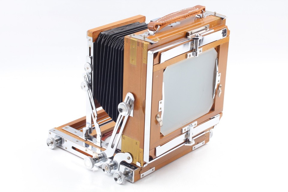 [N MINT] Hasegawa Hasemi Field Wooden 4x5 45 Large Format Film Camera ...