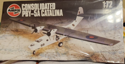 CONSOLIDATED PBY-5A CATALINA Airfix 1:72 NEW, FACTORY SEALED **U.S ...