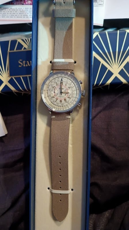 Stauer Co-Pilot Watches for Men, Aviator-Style Chronograph Watches for ...
