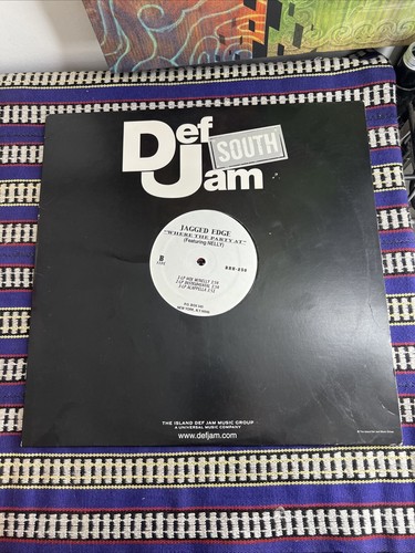 Def Jam South Records Jagged Edge “Where The Party At” Ft. Nelly Vinyl ...