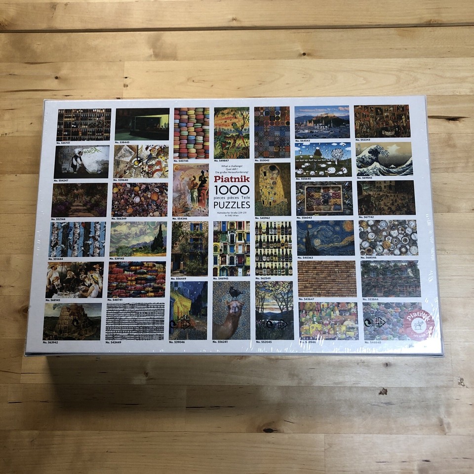 SEALED Piatnik Wine Corks 1000 Piece Puzzle No. 543647 NEW ...