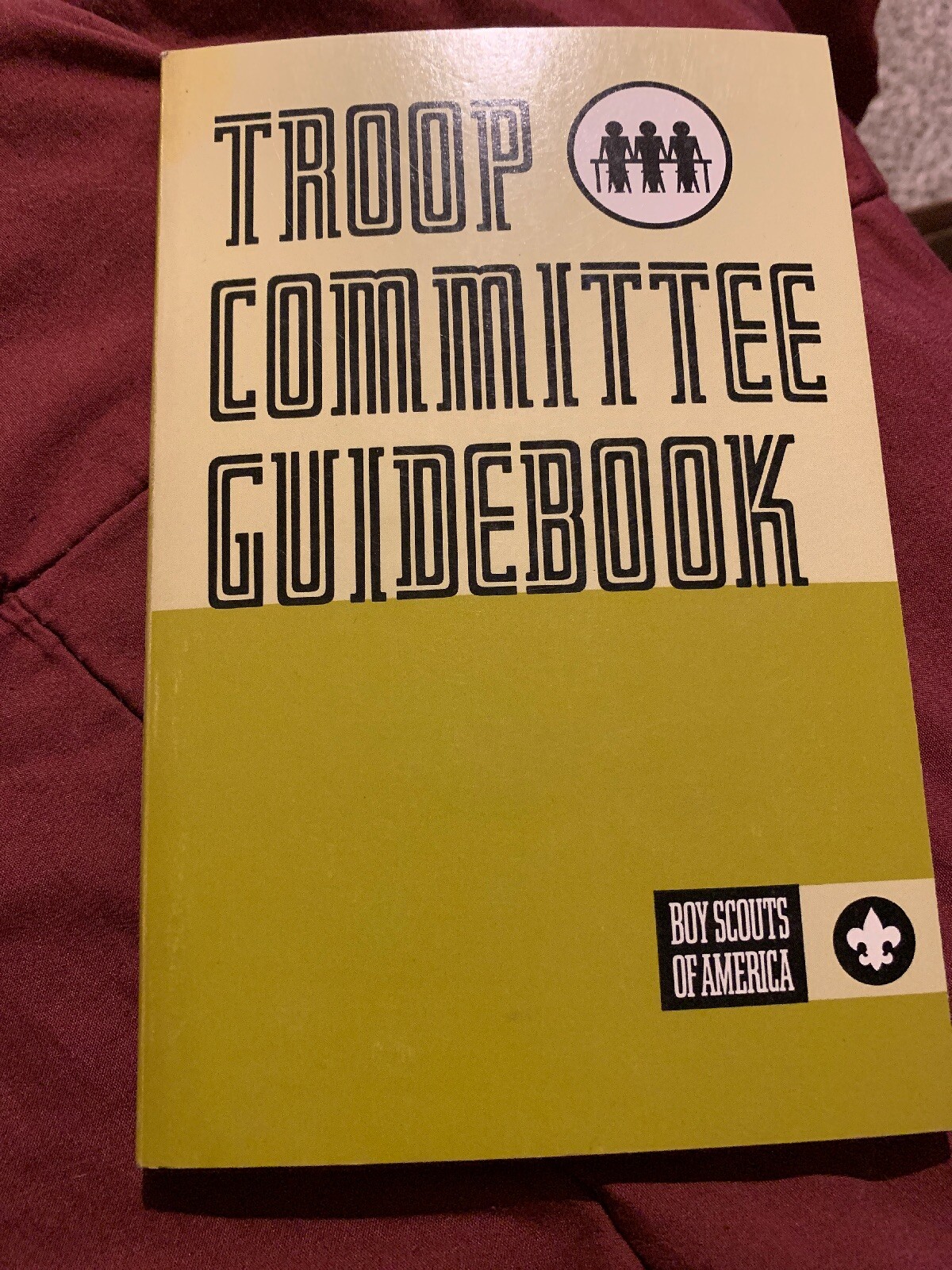 1972 Troop Committee Guidebook Booklet BSA Boy Scouts America 25M576 ...